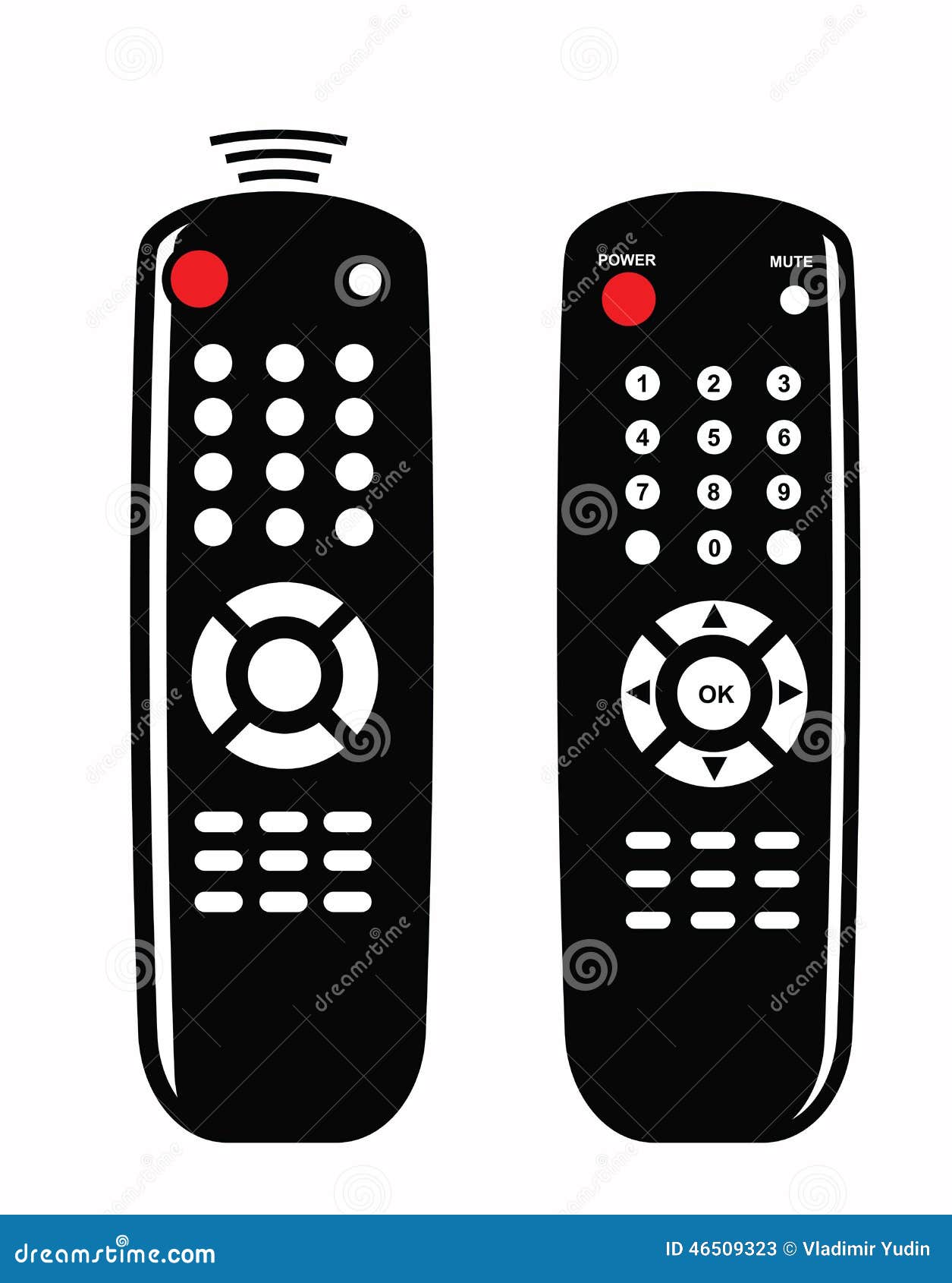 Remote control icon stock vector. Illustration of equipment - 46509323