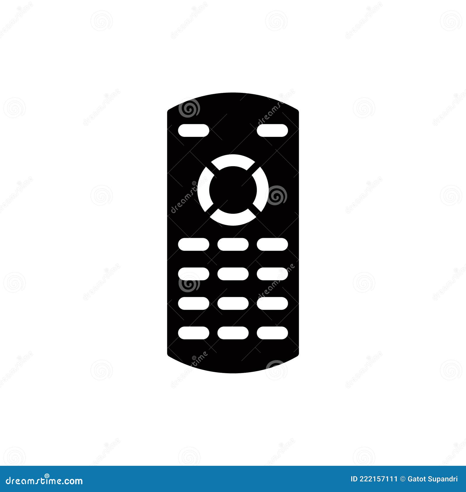 Remote Control Icon Vector Logo Design Template Stock Vector ...