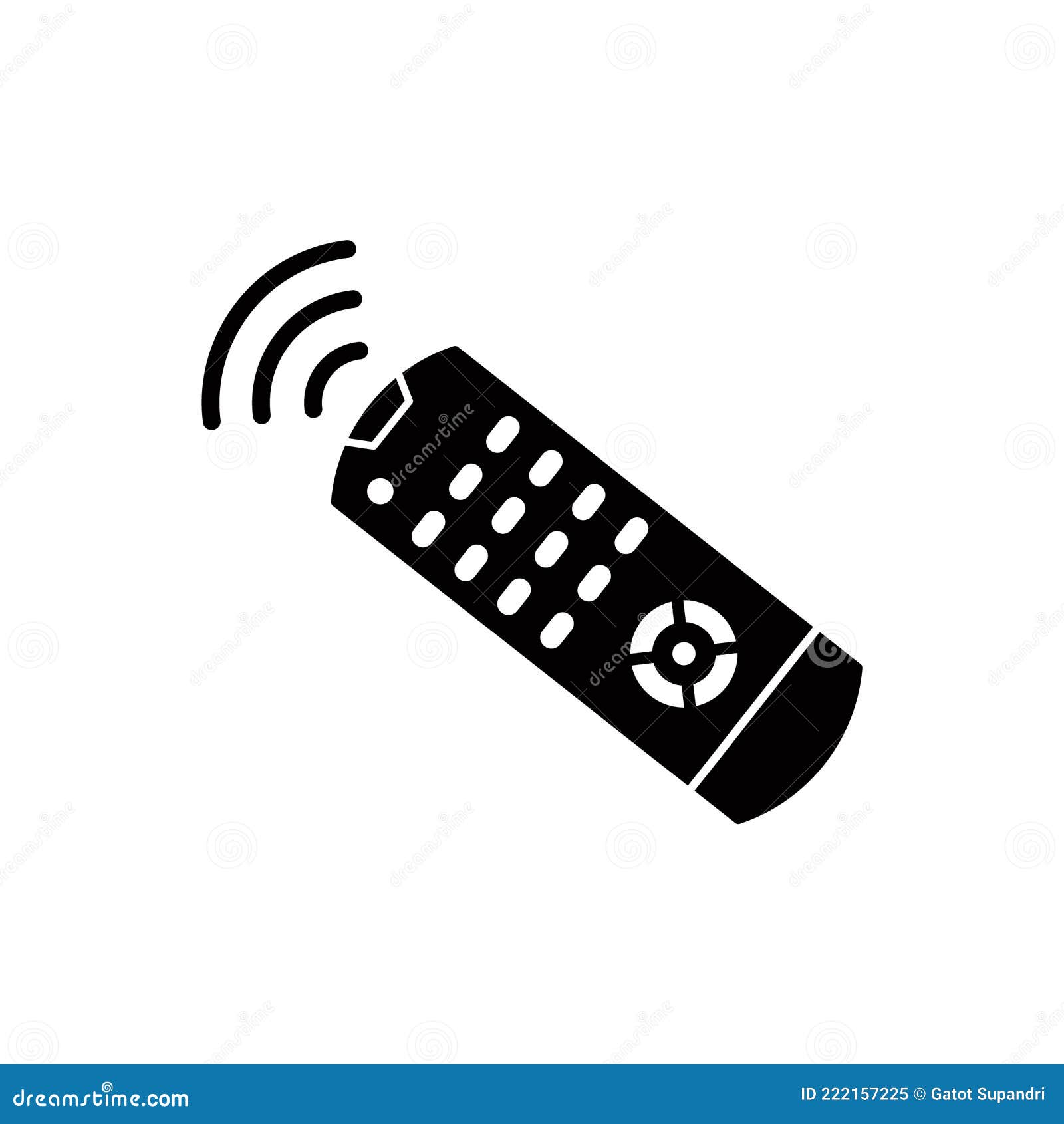 Remote Control Icon Vector Logo Design Template Stock Vector ...