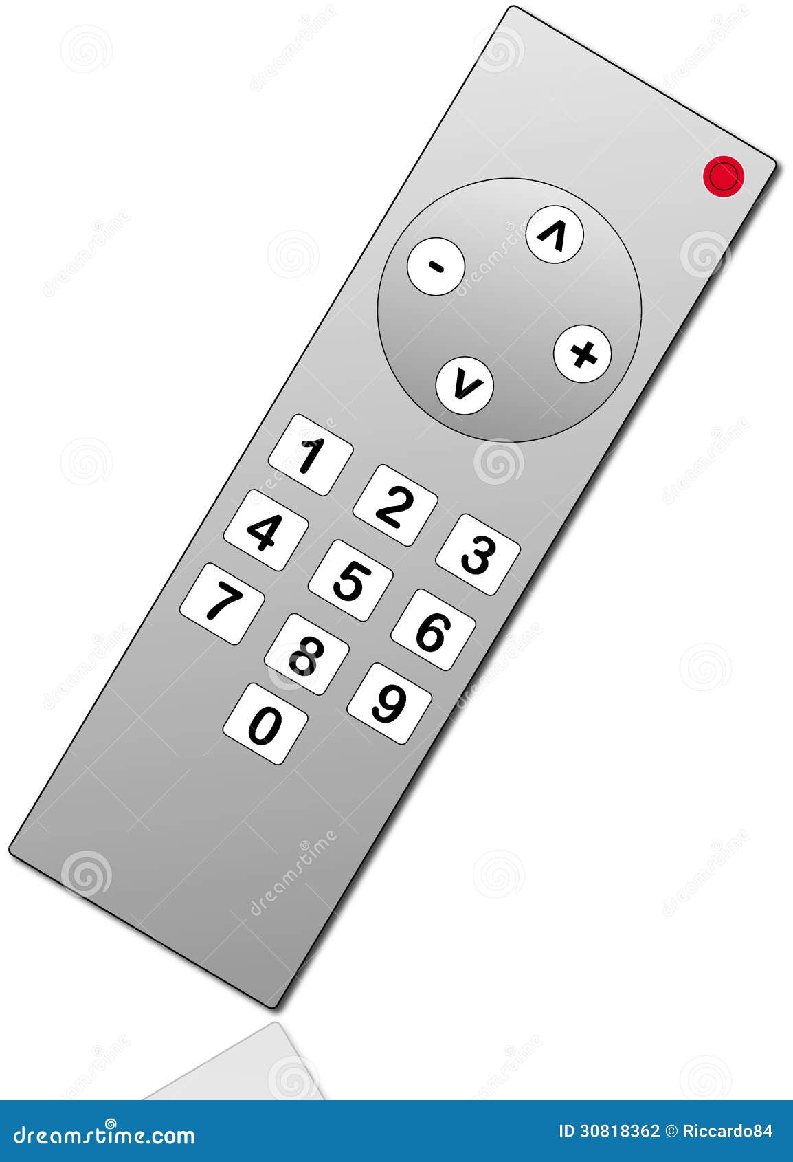 Remote control stock vector. Illustration of remote, input - 30818362