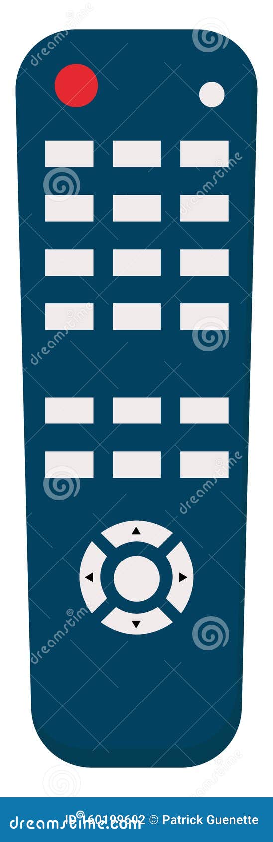 Remote Control, Illustration, Vector Stock Vector - Illustration of ...