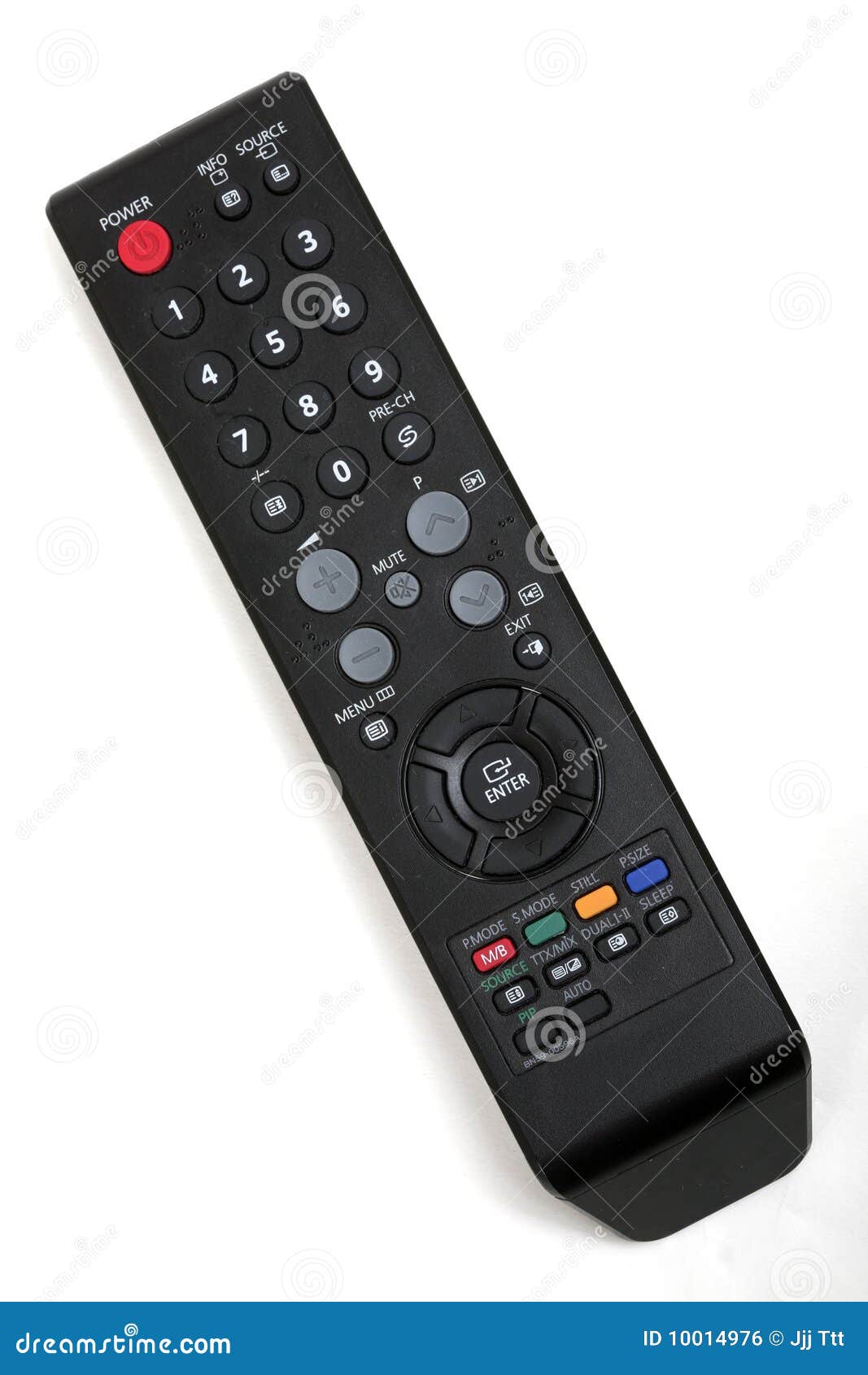 Remote control isolated stock photo. Image of modern - 10014976