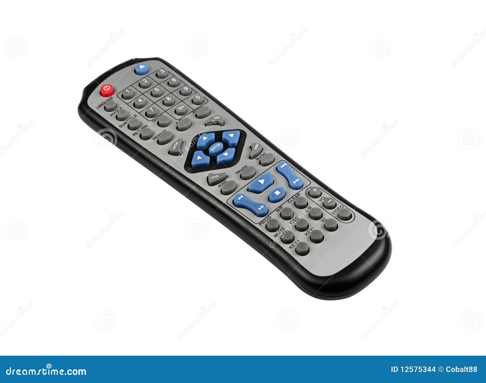 Remote control isolated stock photo. Image of remote - 12575344