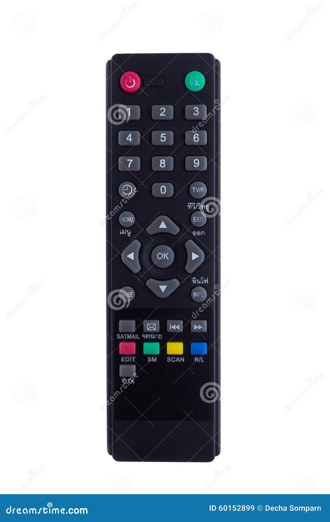 Remote control stock image. Image of keypad, closeup - 60152899