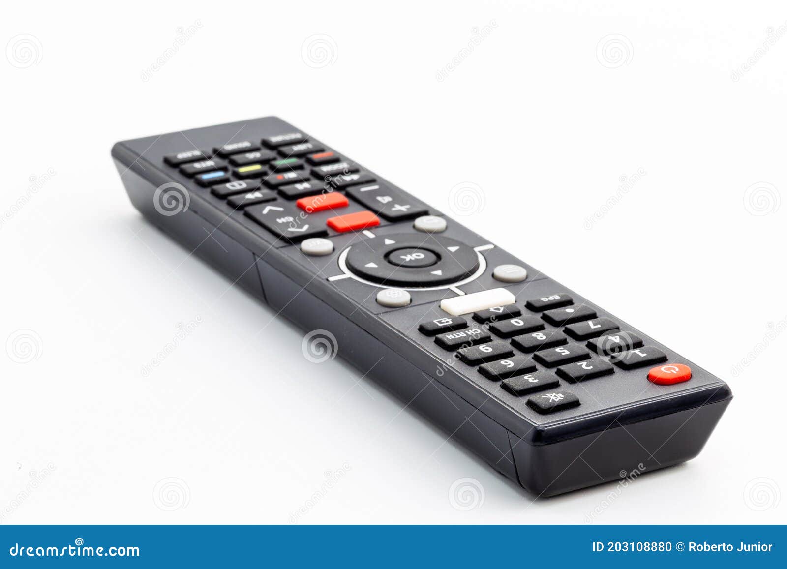 Remote Control on Isolated White Background, High Resolution Photo ...