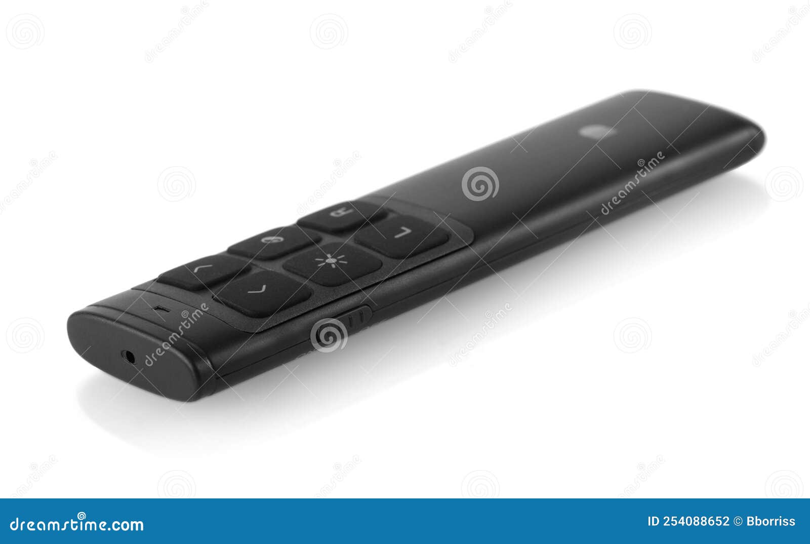 Remote Control Isolated on White Background Stock Photo - Image of ...