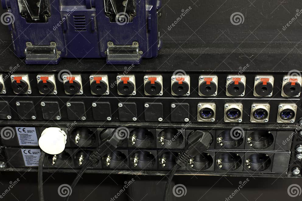 Remote Control Light at a Concert Stock Image - Image of live, festival ...