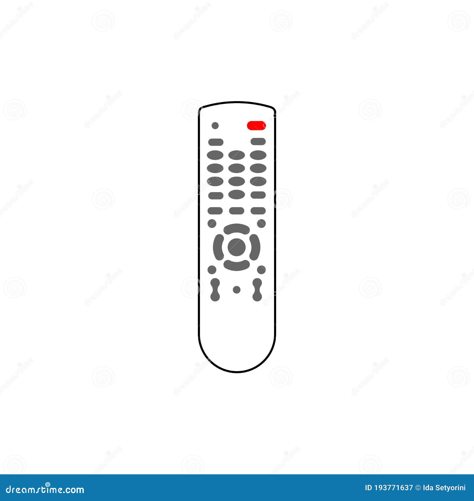 Remote control logo stock vector. Illustration of white - 193771637