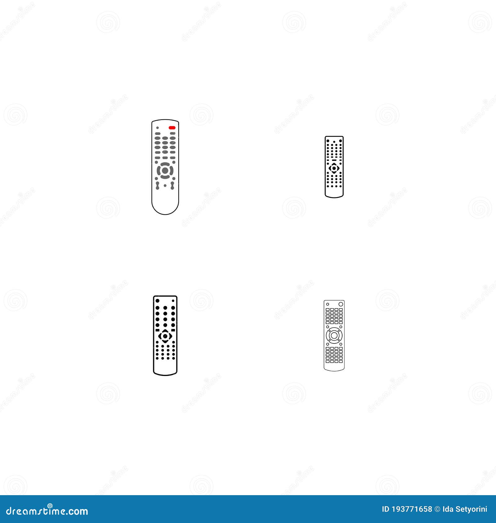 Remote control logo stock vector. Illustration of sign - 193771658