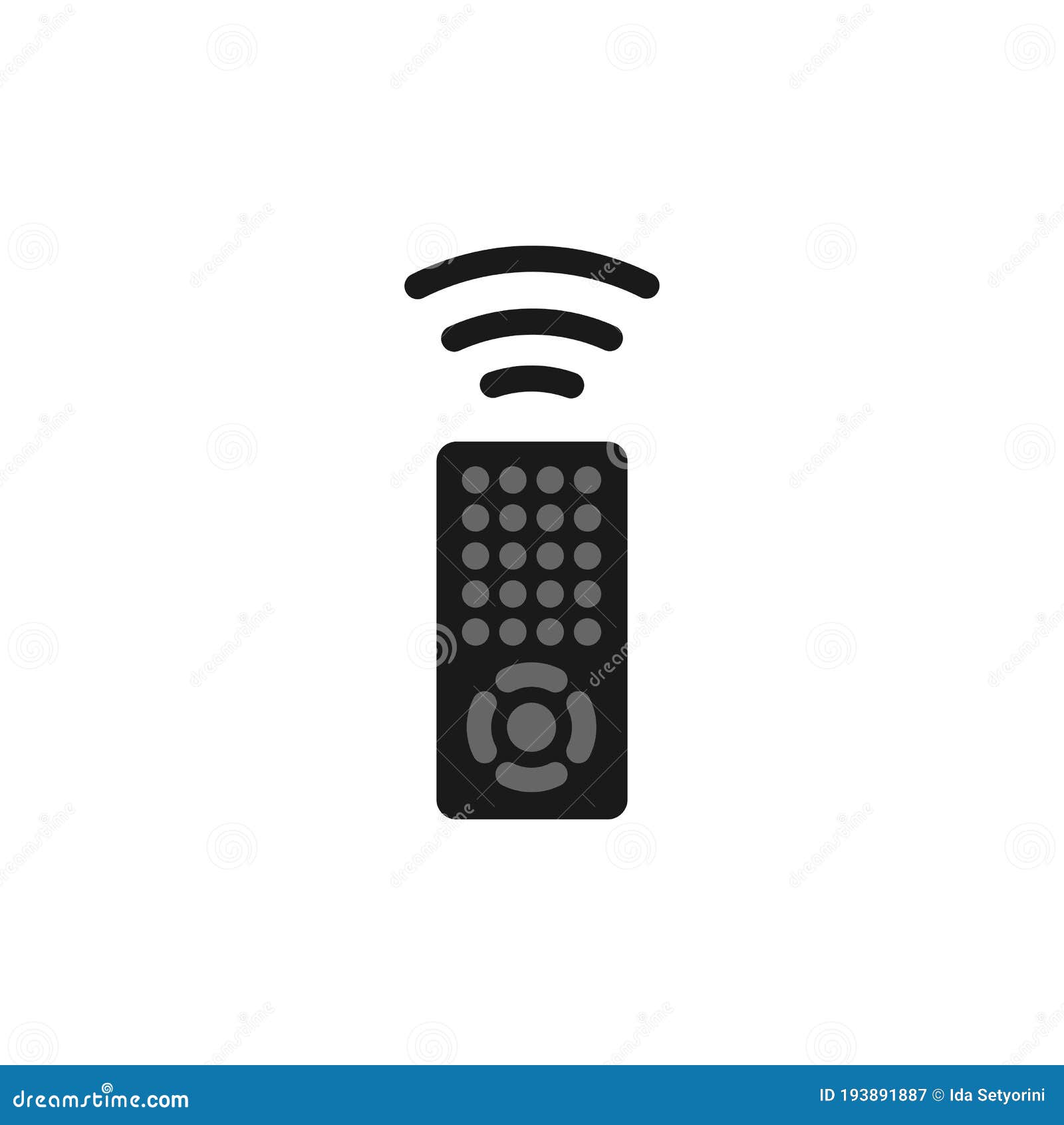 Remote control logo stock vector. Illustration of electronic - 193891887