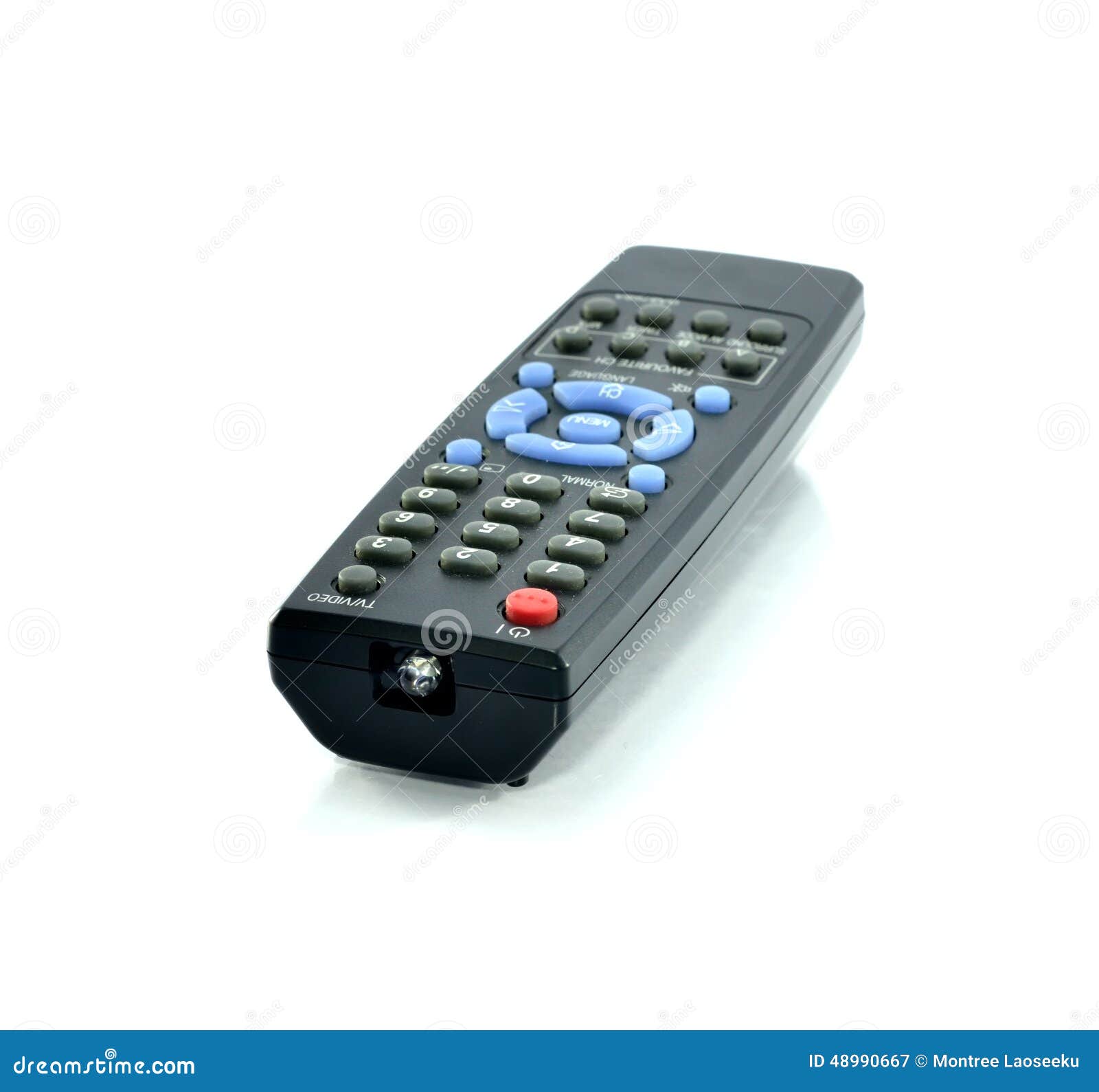Remote control stock image. Image of equipment, isolated - 48990667