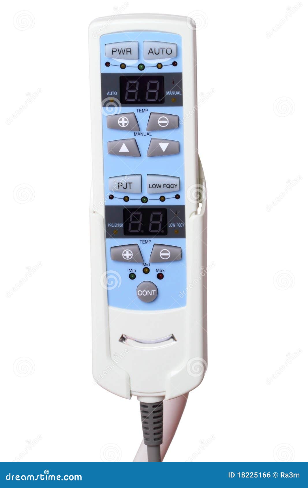 Remote Control of Medical Equipment Stock Photo - Image of button ...