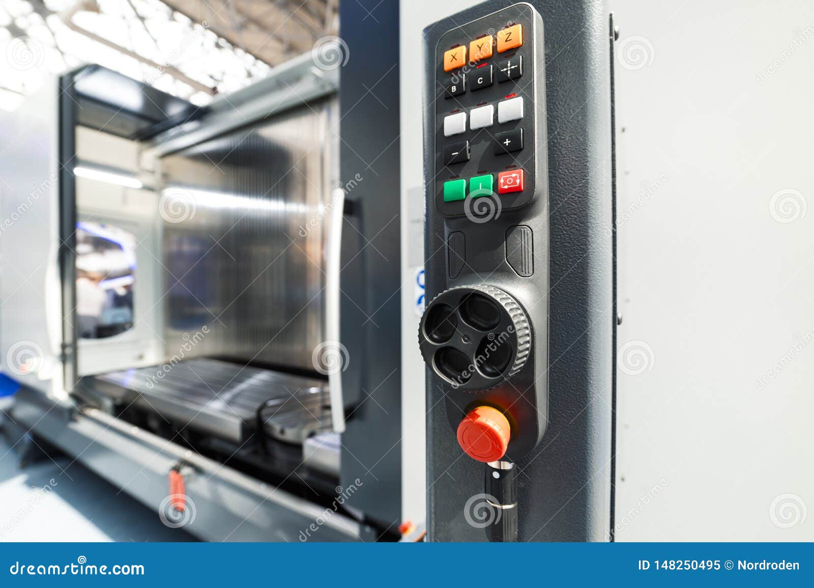 Remote control milling CNC stock image. Image of system - 148250495