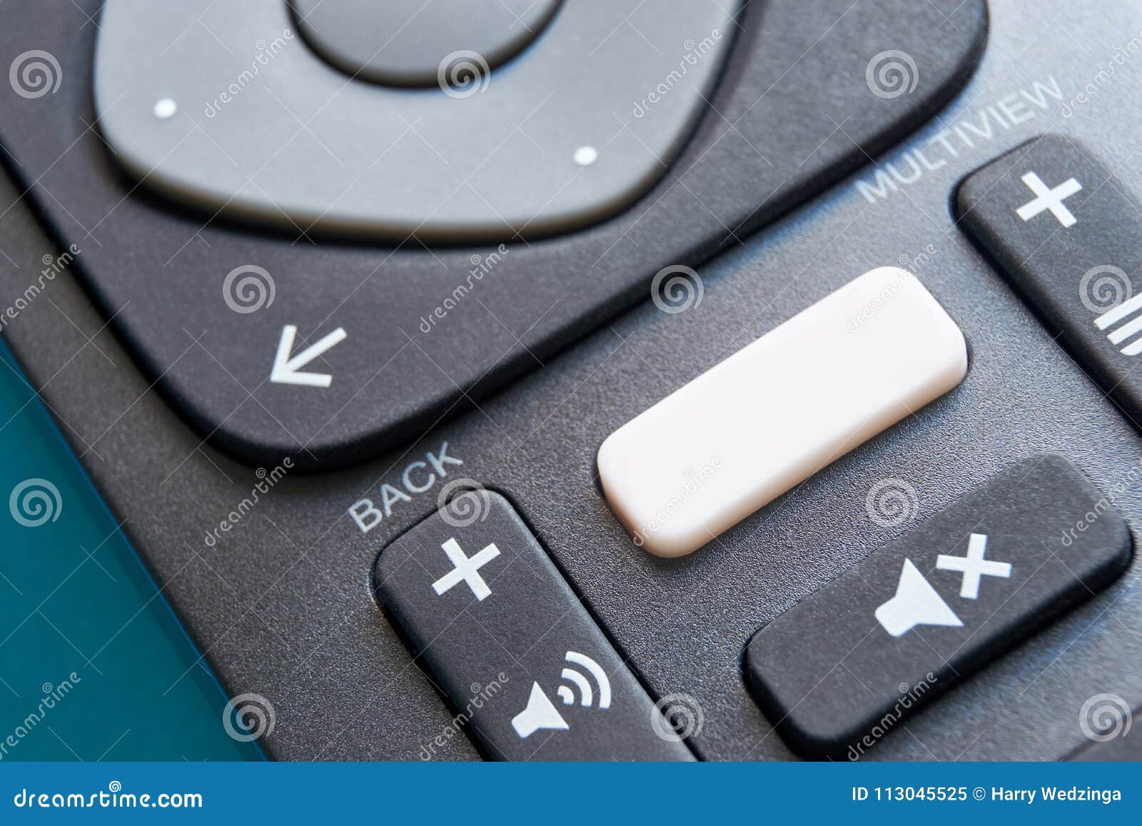 Remote Control Mock Up with Copy Space for Logo Stock Image - Image of ...