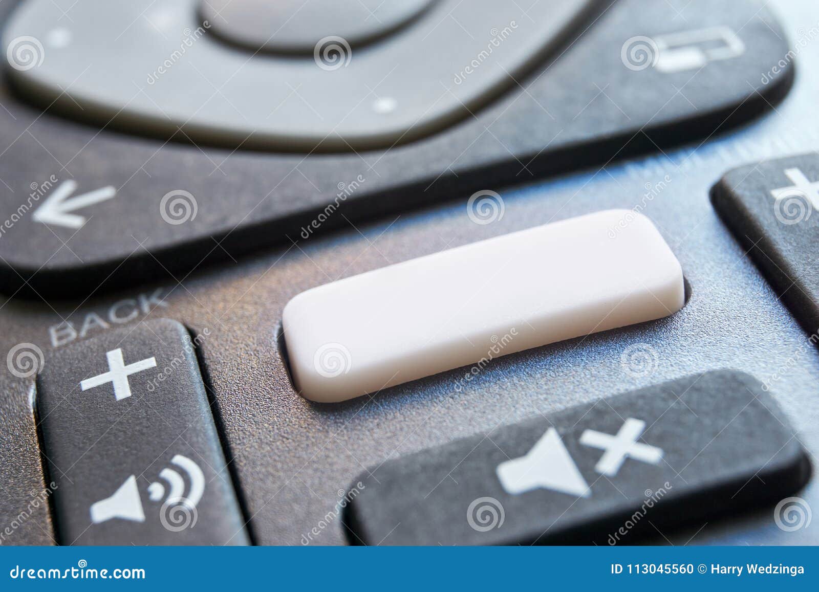 Remote Control Mock Up with Copy Space for Logo Stock Photo - Image of ...