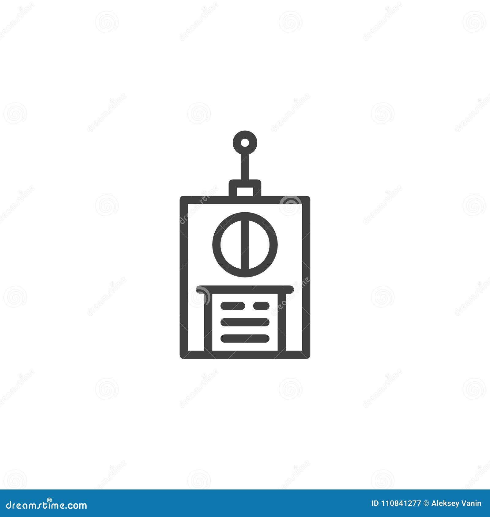 Remote Control Outline Icon Stock Vector - Illustration of simple ...