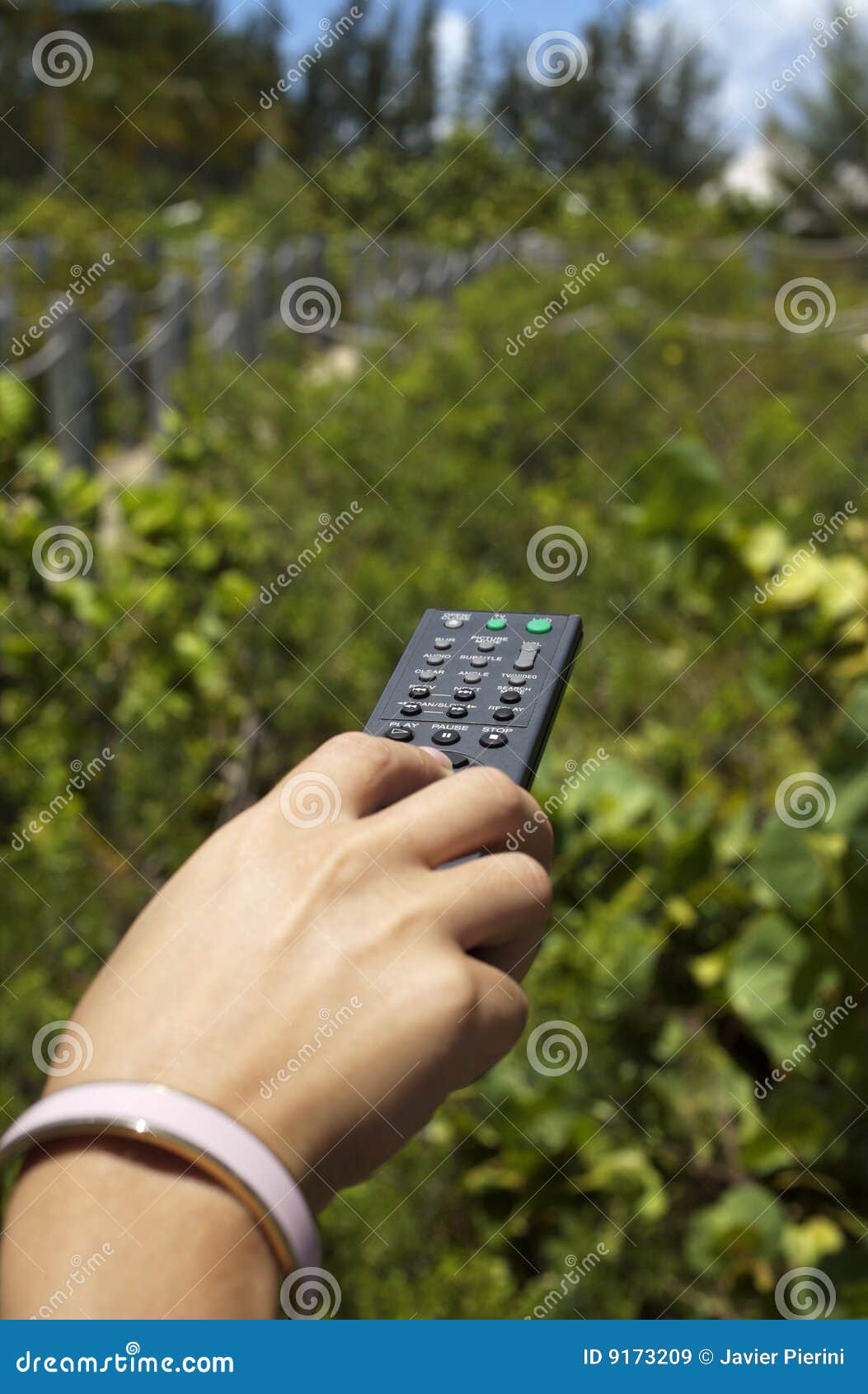 Remote Control Outside stock image. Image of close, human - 9173209