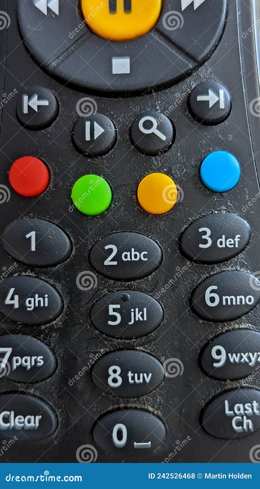 Remote control pad stock photo. Image of domestic, home - 242526468
