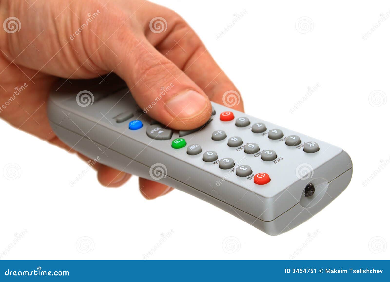 Remote control panel TV stock image. Image of remote, computer - 3454751