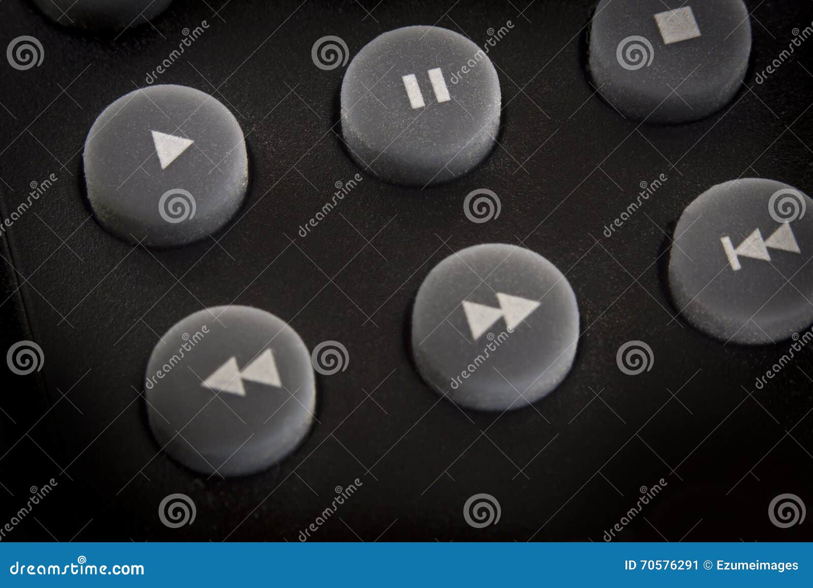 Remote Control Play Button stock image. Image of symbol - 70576291