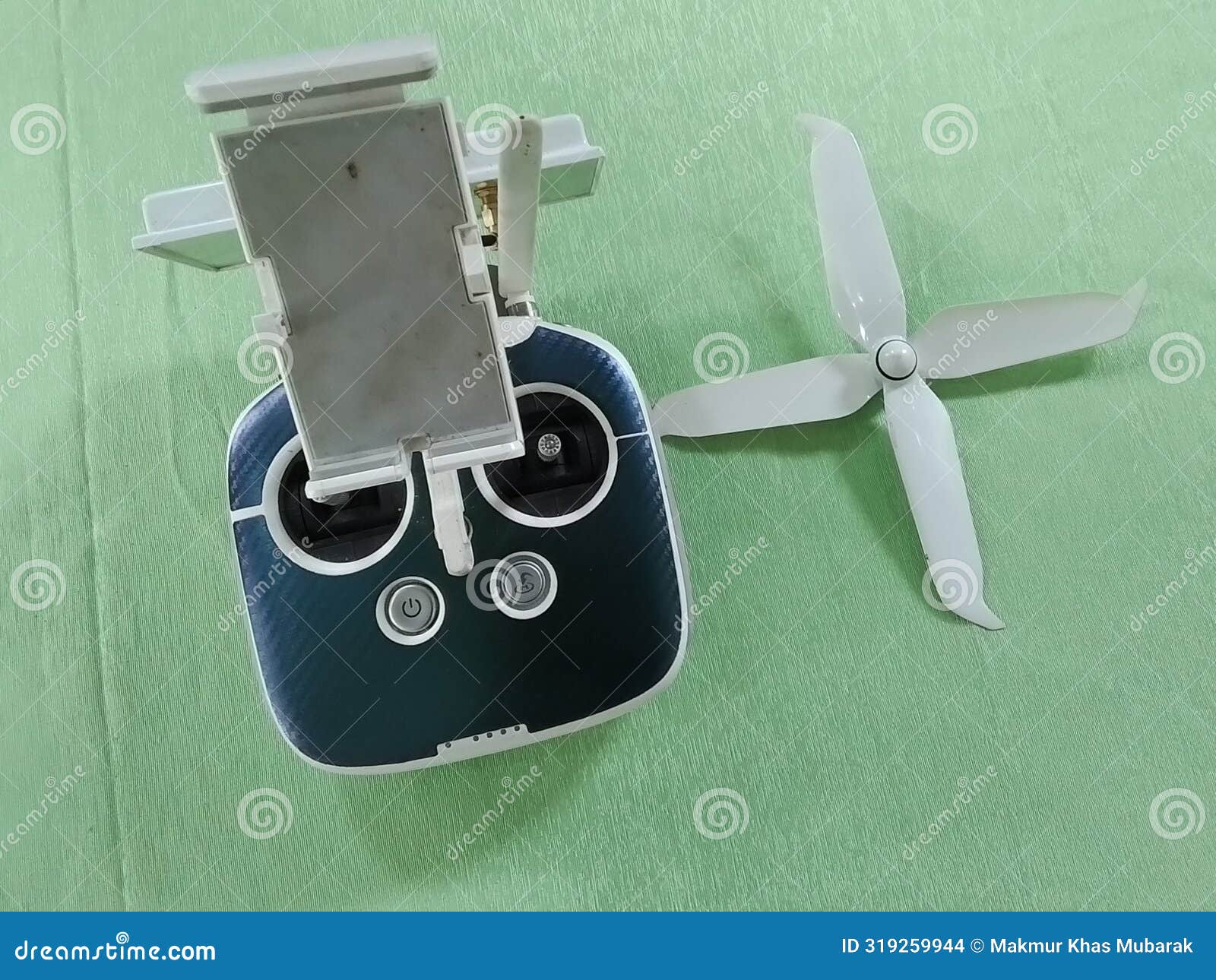 Remote Control and Propellers are Important Tool for Flying Drones Stock Photo - Image of tool ...