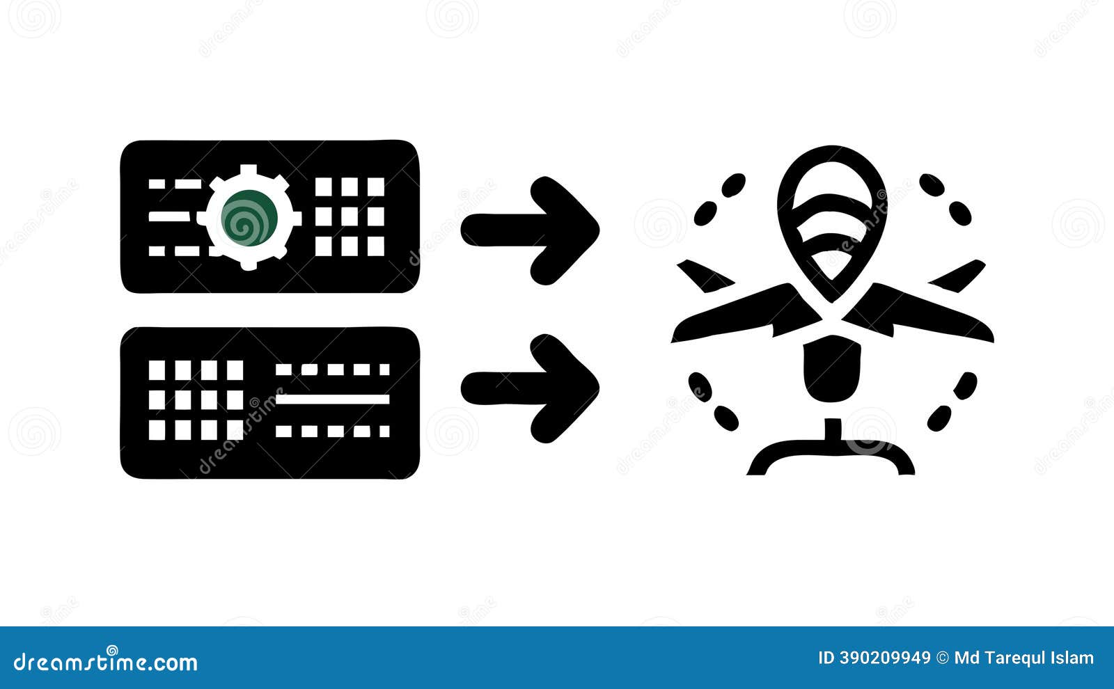 Autonomous Systems Line Icons Signs Set. Design Collection Of ...