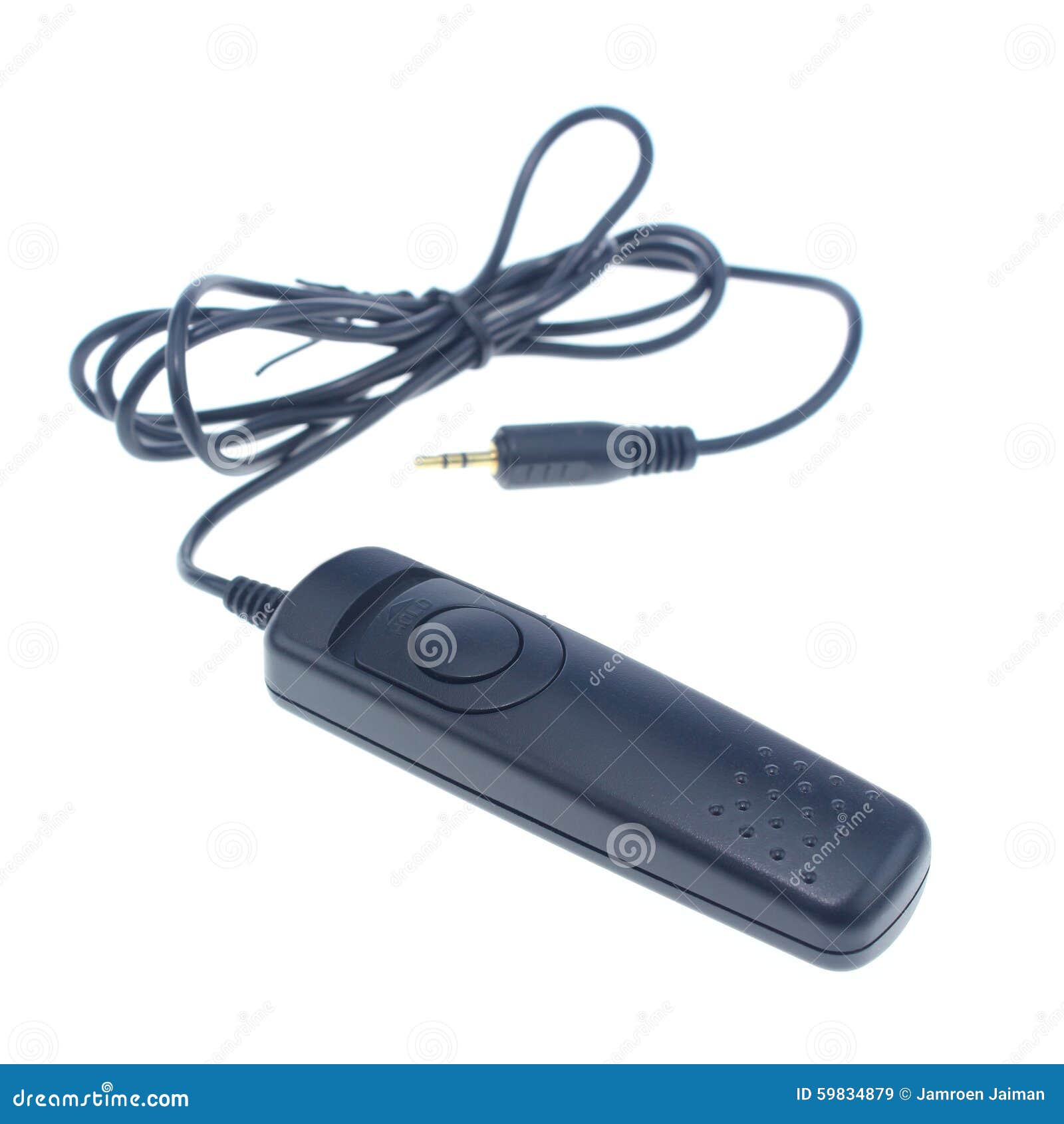 Remote Control Shutter Switch of DSLR Camera Stock Image - Image of ...
