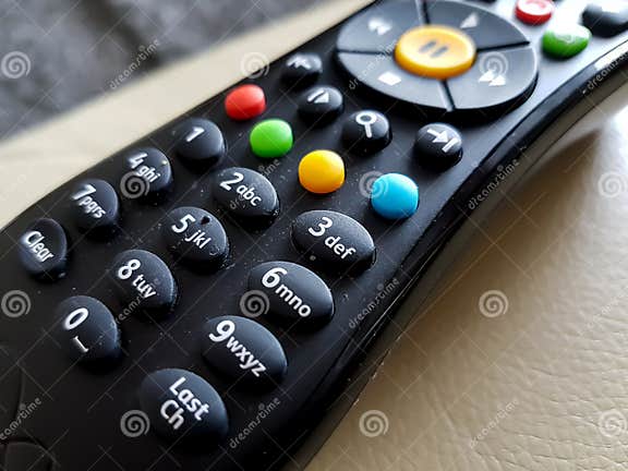 Remote Control Side View stock image. Image of remote - 109120961