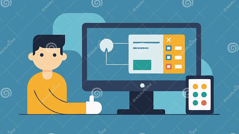 Remote Control Software a Closeup of a Computer Screen Displaying a ...