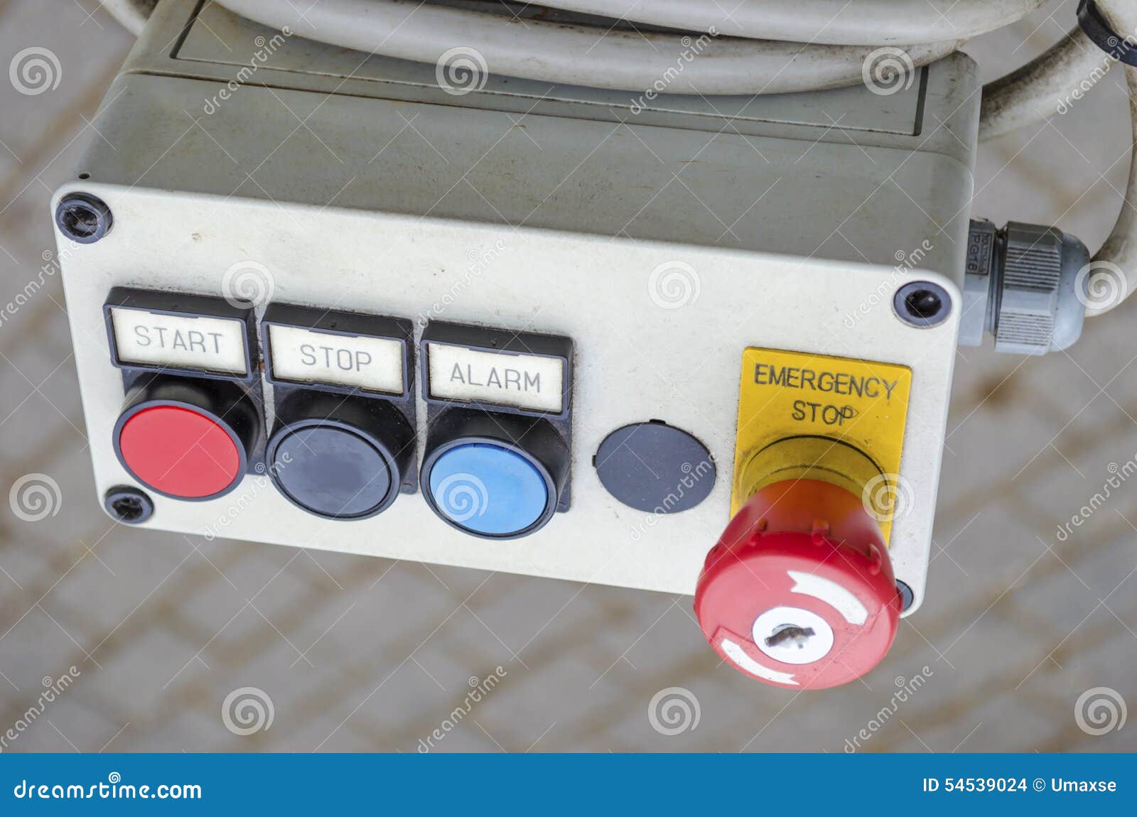 Remote Control for Start and Stop. Stock Photo - Image of beginnings ...