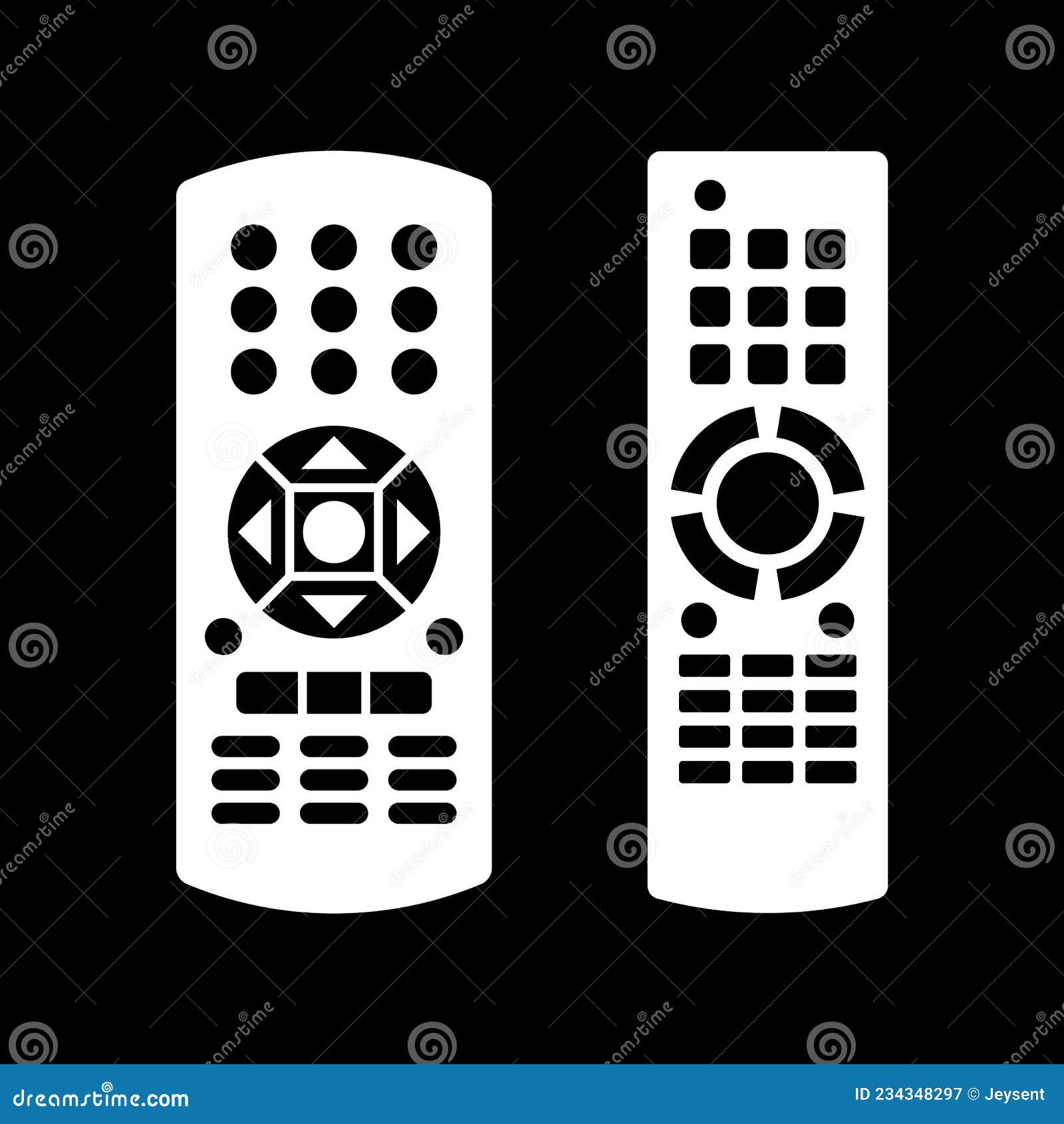 Remote Control. Technology Communication Switch Button. Two Kinds ...