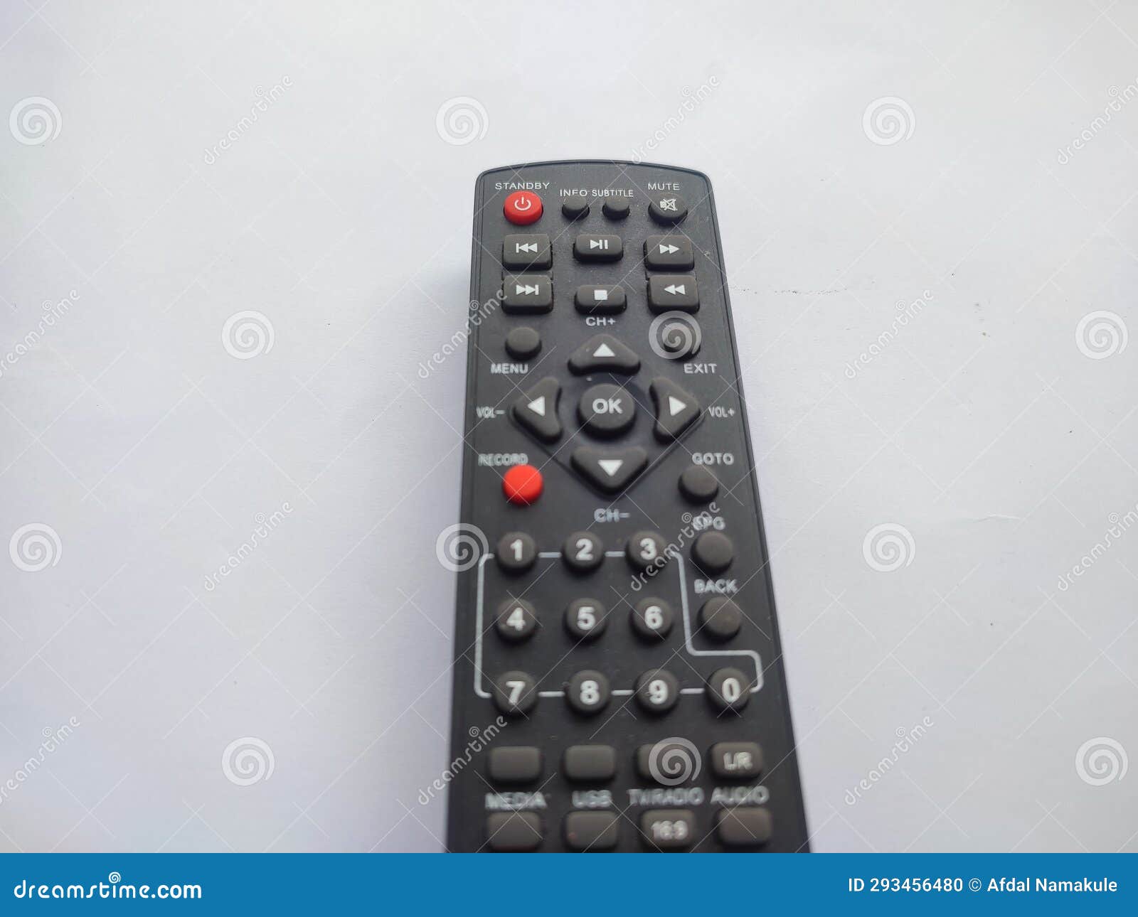 Remote Control for Television at Home or in the Office Editorial Image ...
