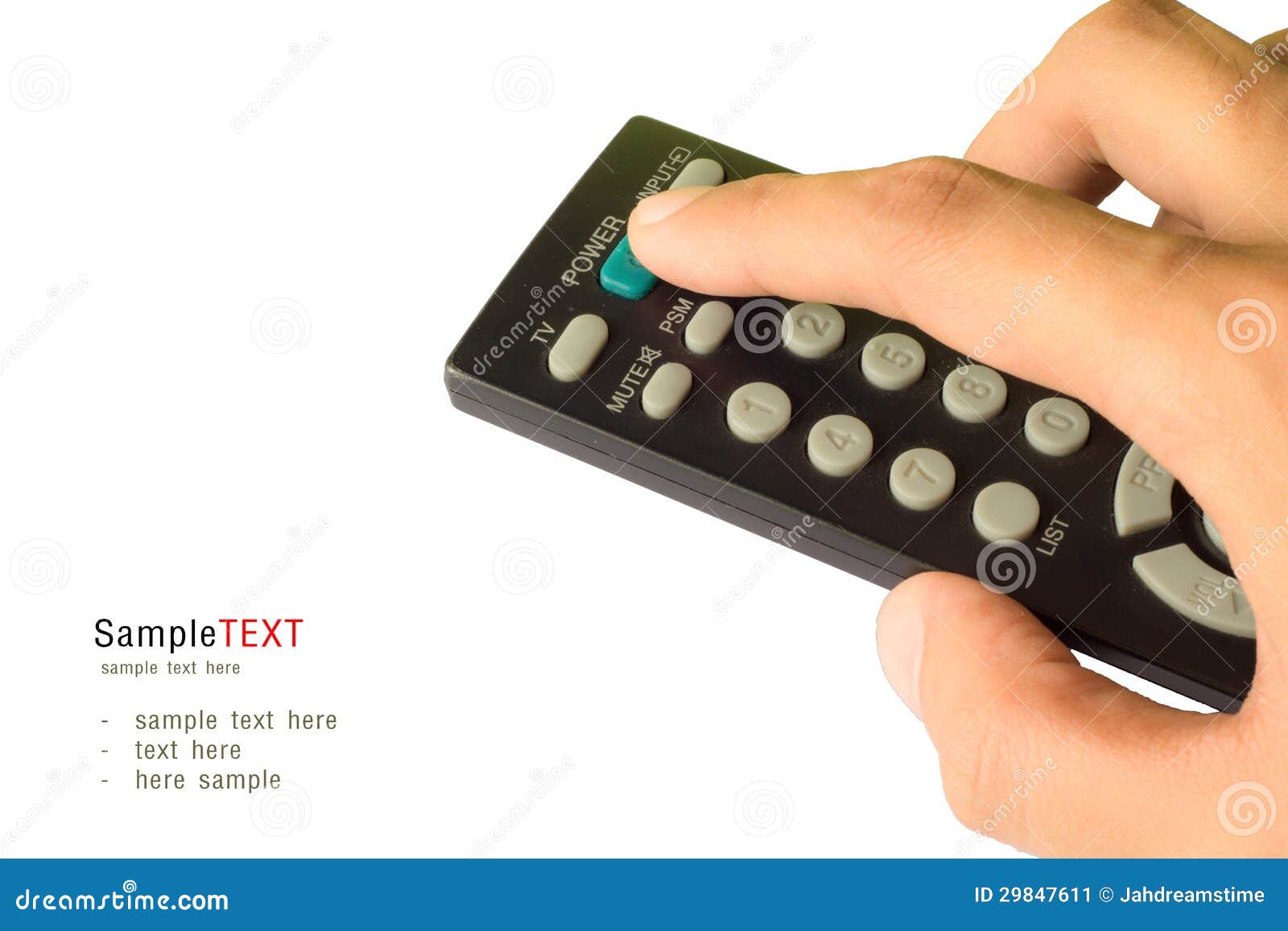 Remote control Television stock image. Image of connection - 29847611