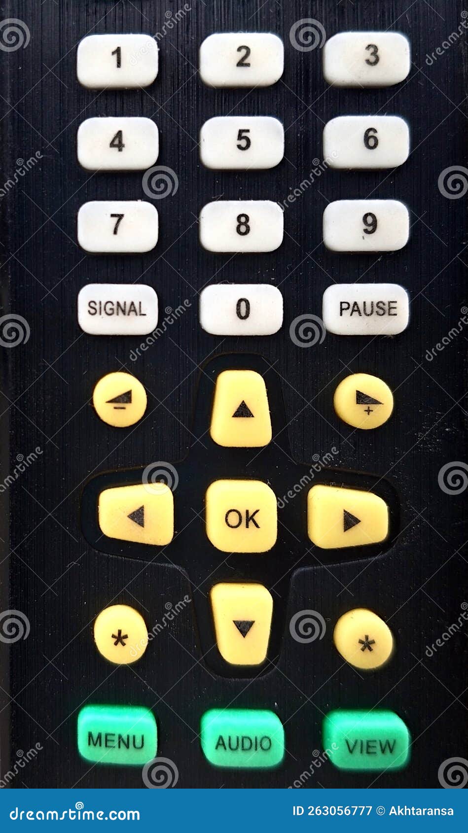 Remote Control Texture, 1 To 9 and 0 and Playback Keypad, Satellite ...