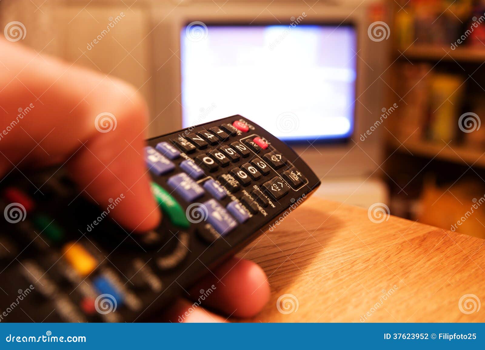 Remote control tv stock photo. Image of involved, move - 37623952