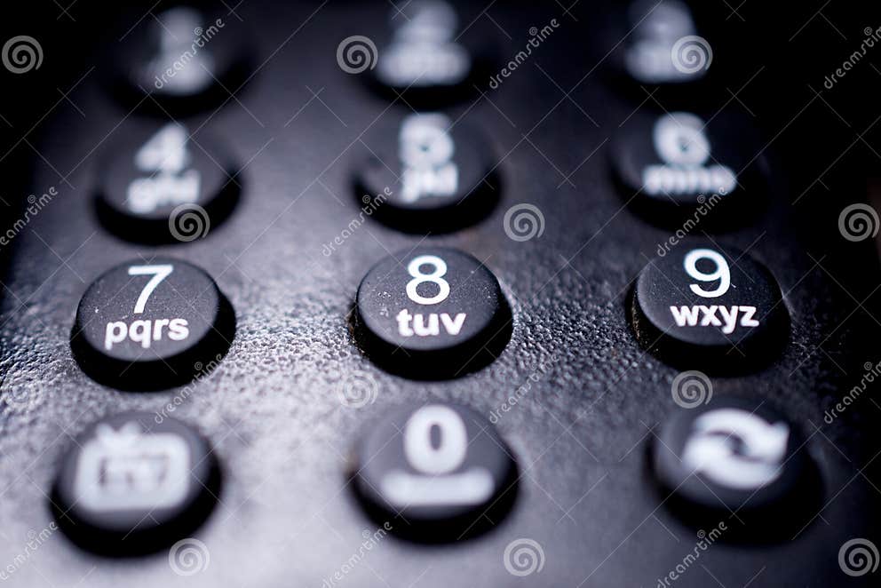 Remote Control TV Macro Shot of Buttons Stock Photo - Image of media ...