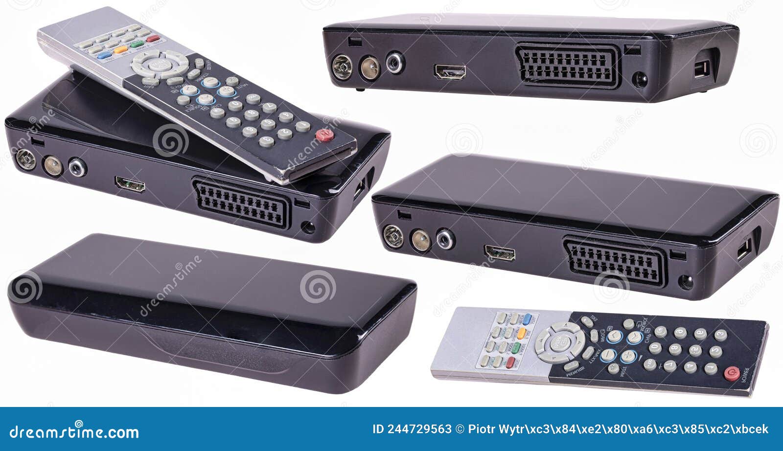 Remote Control and TV Set-top Box for Receiving Terrestrial Television ...
