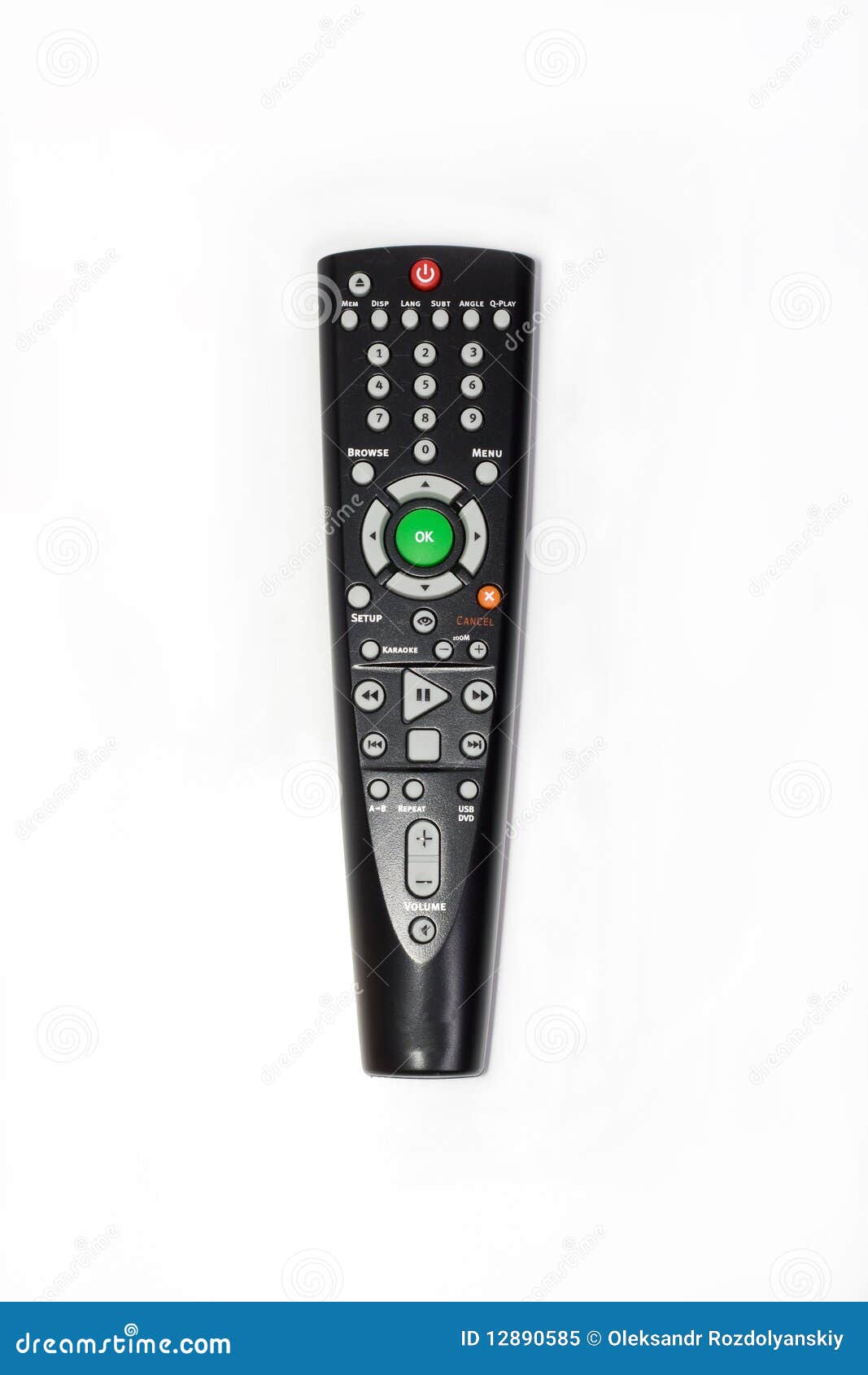 Remote control unit stock image. Image of black, comfort - 12890585