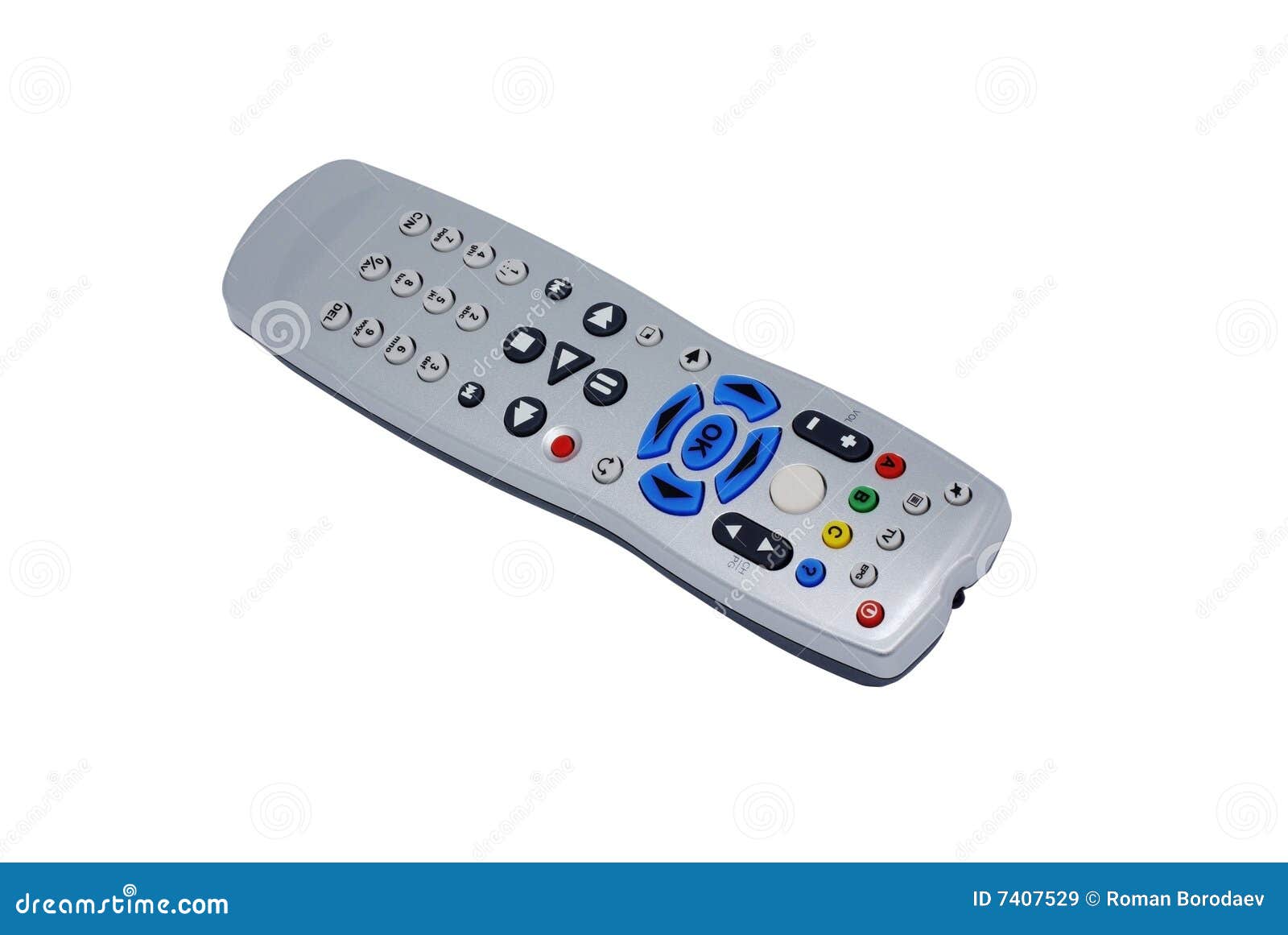 Remote control unit stock image. Image of changing, entertainment - 7407529
