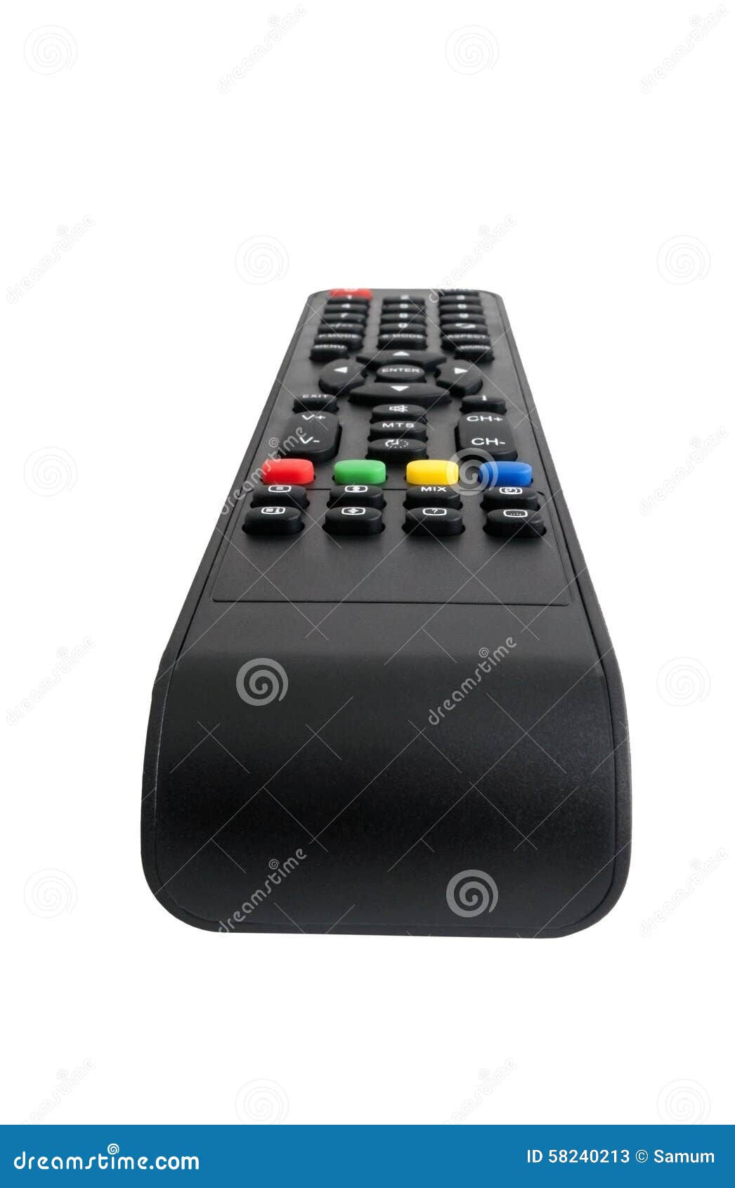 Remote control unit stock image. Image of speaker, button - 58240213