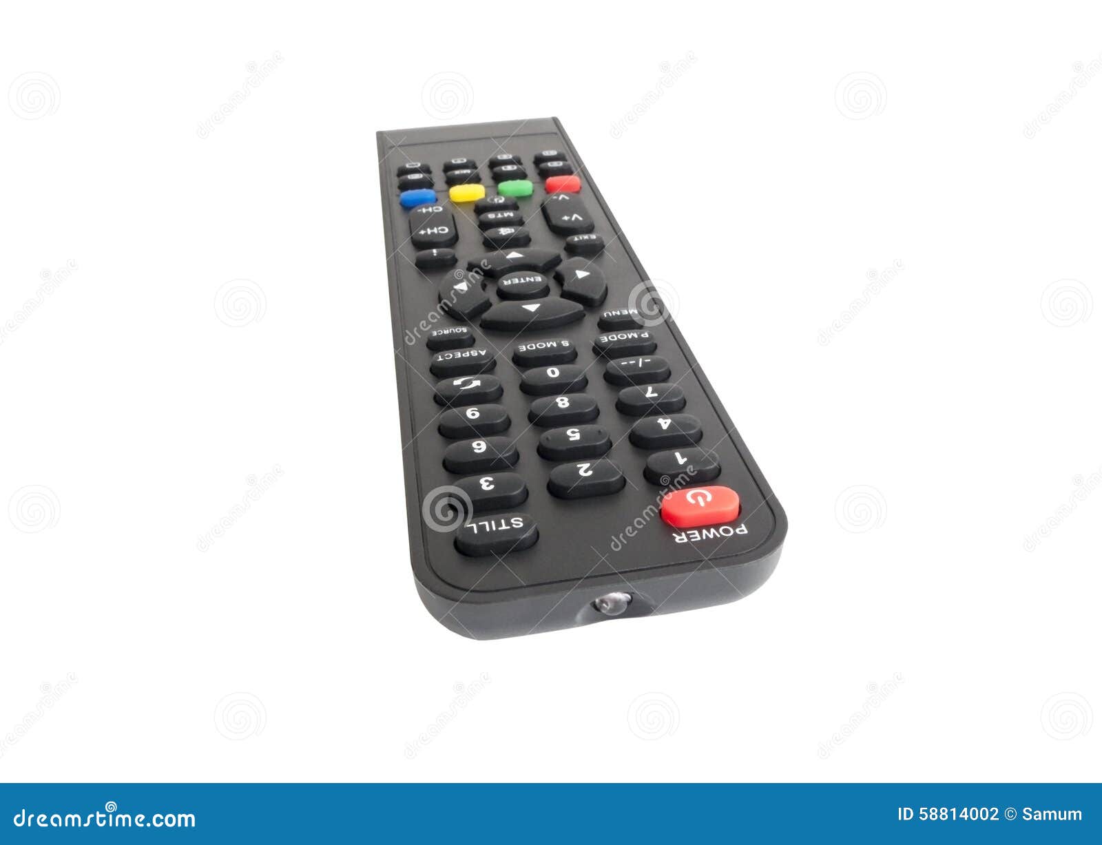 Remote control unit stock photo. Image of press, pushing - 58814002