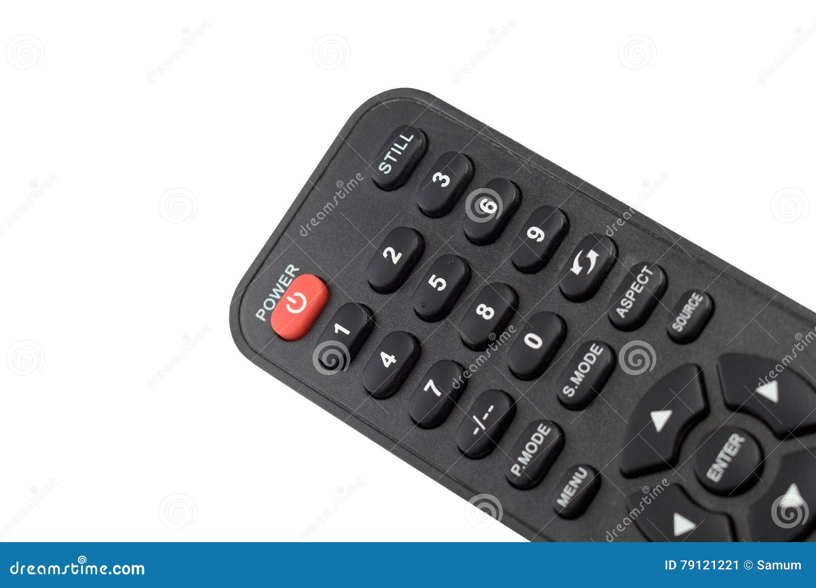 Remote control unit stock image. Image of sign, press - 79121221