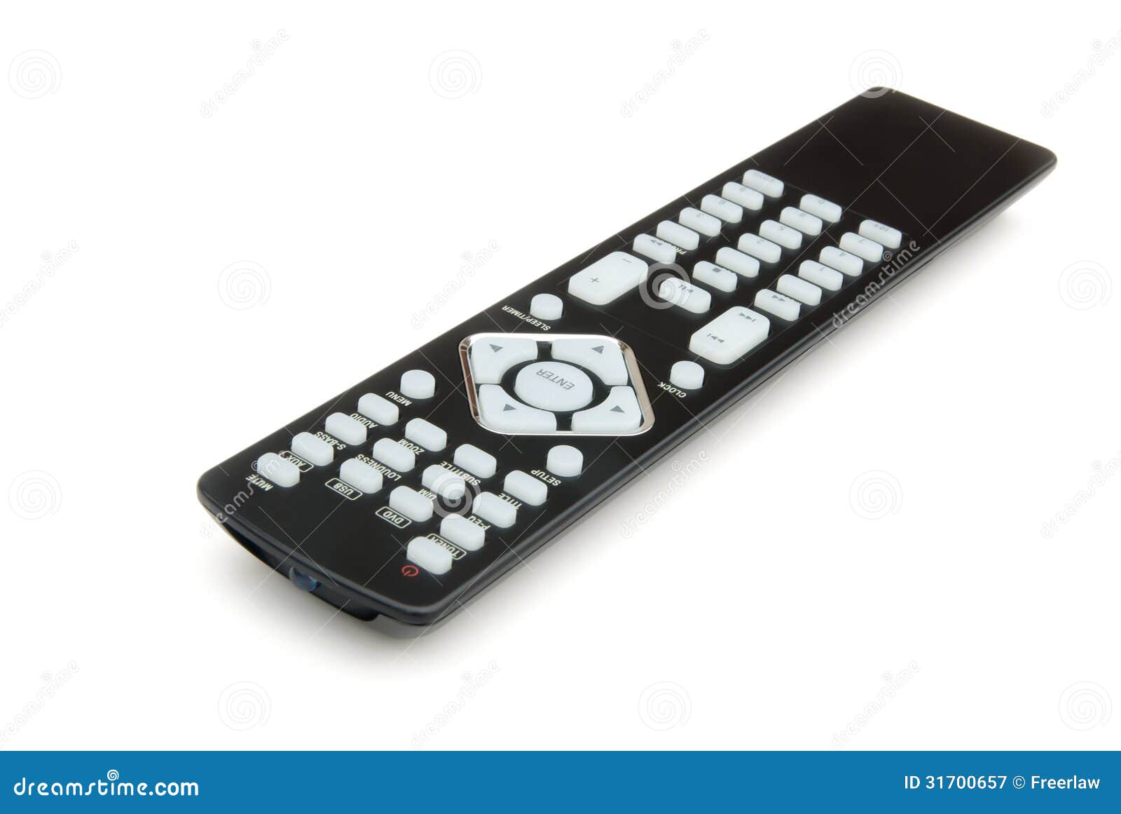 Remote control stock image. Image of television, multimedia - 31700657