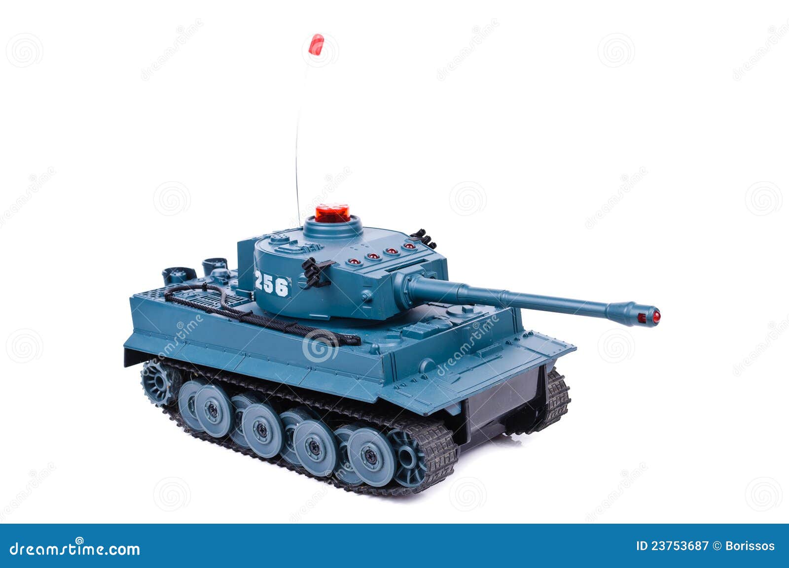 Remote-controlled Model Tank Stock Image - Image of plastic, motor ...