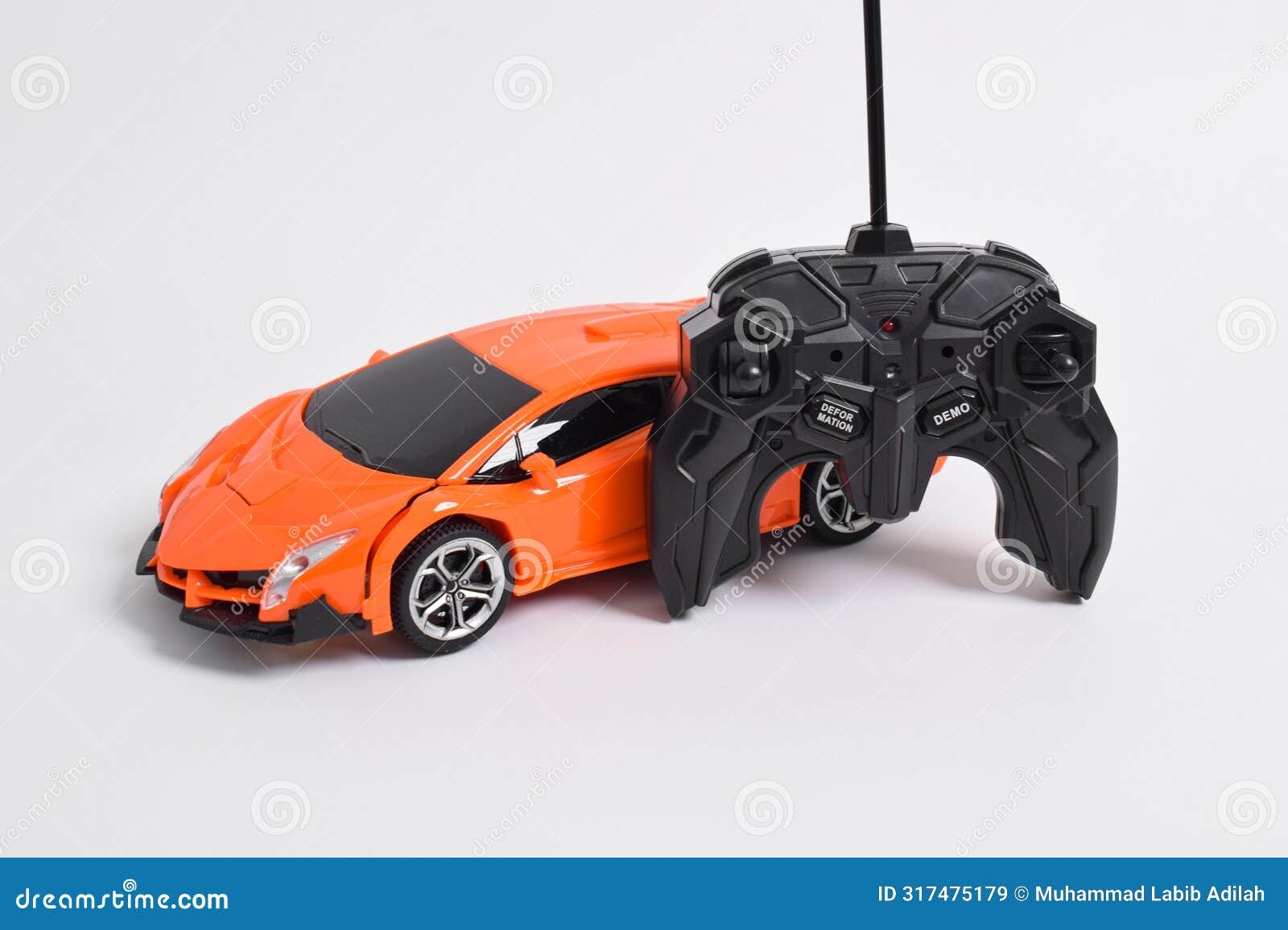 Remote Controlled Toy Car with a Game Controller Stock Image - Image of ...