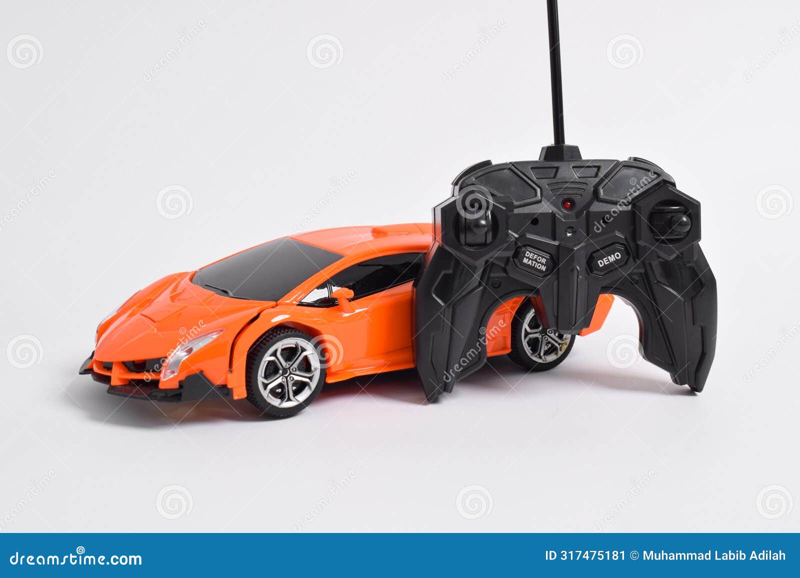 Remote Controlled Toy Car with a Game Controller Stock Image - Image of ...