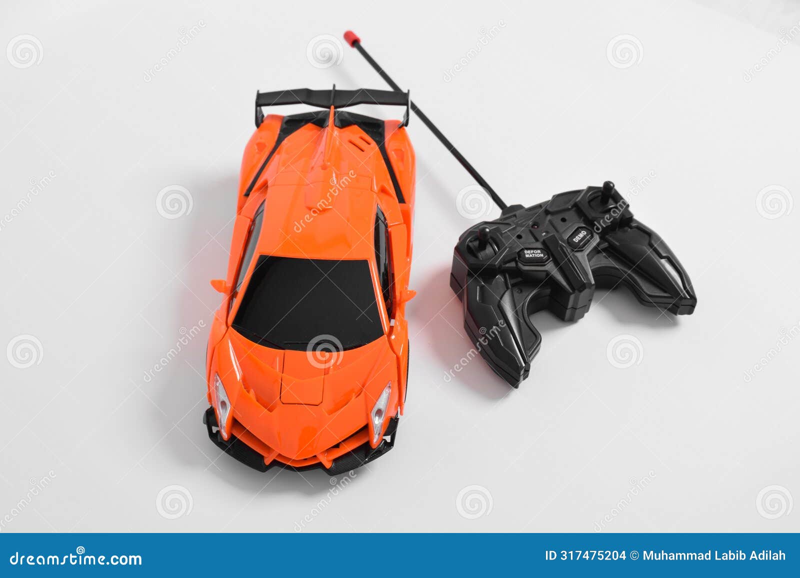 Remote Controlled Toy Car with a Game Controller Stock Photo - Image of ...