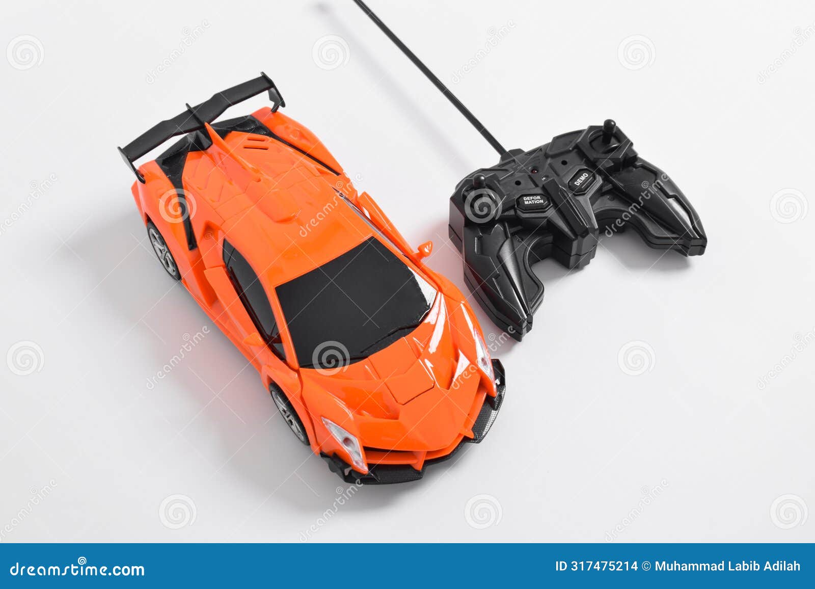 Remote Controlled Toy Car with a Game Controller Stock Photo - Image of ...