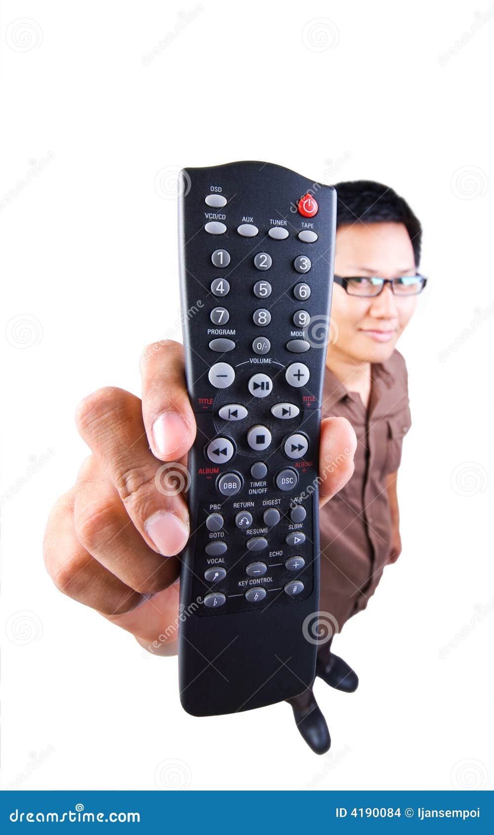 Remote Controller stock photo. Image of object, male, click - 4190084