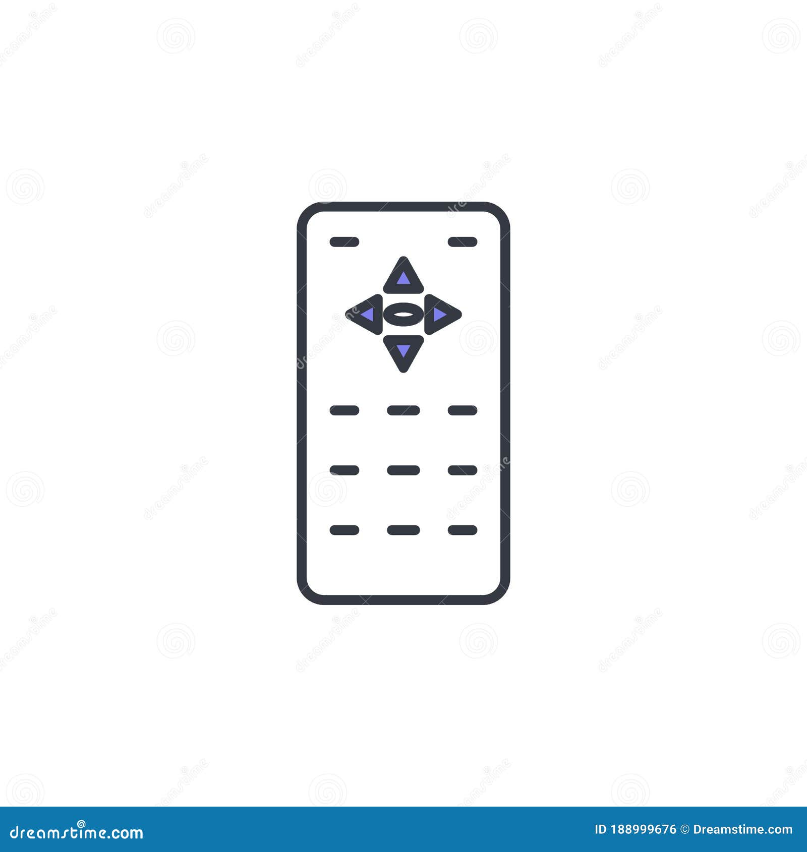 Remote Controller Icon. Element of Web Icon with One Color for Mobile ...